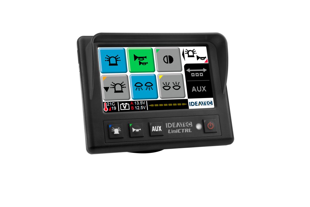 Touch screen console - Ideatec